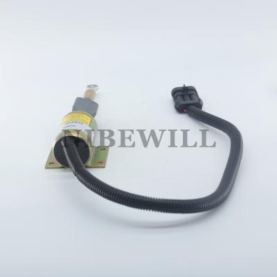 China 12V 3990770 Fuel Shutdown Solenoid for C-ummins Woodward Stop Solenoid for sale