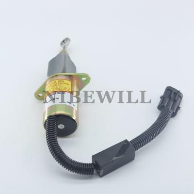 China 4942878 Fuel Shut Off Solenoid Valve for C-ummins 6CT C8.3L 8.3C ISC for sale