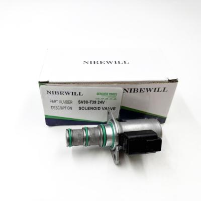 China SV98-T39 24V/12V Hydraulic Solenoid Valve for J-CB 3CX 4CX Loader and Excavator for sale