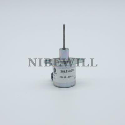China E6820-60011 Fuel Stop Solenoid Replacement for Kioti Tractor CK25 DK40 for sale