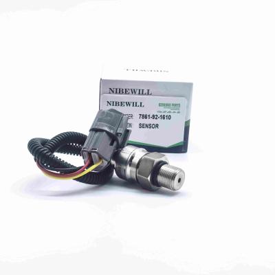 China 7861-92-1610 High Pressure Sensor For Komatsu PC200-6 PC220-6 PC300-6 for sale