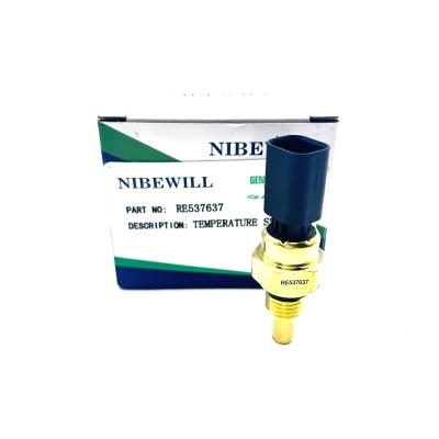 China Water Coolant Temperature Sensor RE537637 for J-ohn Deere 130G 160GLC for sale