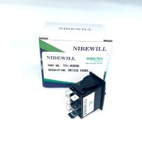 China JCB Rocker Switch 701-60008 for Excavator Bulldozer Construction Vehicle Parts 12V for sale