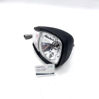 China Headlight 344-3456 344-3455 for C-aterpillar C7 C6.6 C13 Loader 924H 924K 930G Excavator Light for sale