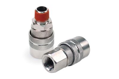China Quick Connect Couplers Pneumatic Fittings P/N 92813 1/4 Inch NPT Male Female for sale