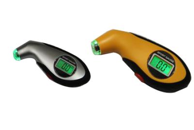 China 10.9 x 4.9 x 2.4 cm Digital Tire Pressure Gauge Air Pressure Gauge LCD Backlight for sale