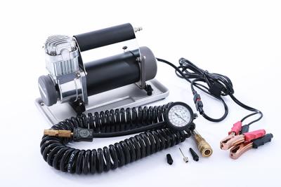 China CARTEEAIR 12V Automatic Tire Inflator Air Compressor with Tire Pressure Monitor Portable for sale
