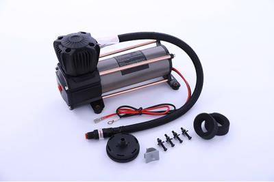 China 12V Air Suspension Compressor X480U 200 PSI 100% Duty Cycle Silver Car Air Pump Kit for sale