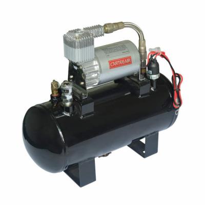 China High Quality air Horn 12v Train Horn air Compressor  with 1.5 Gallon air tank for sale