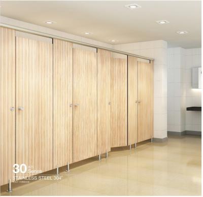China AOGAO Toilet Stall Partitions Solid Grade Laminate HPL Compact Board for sale