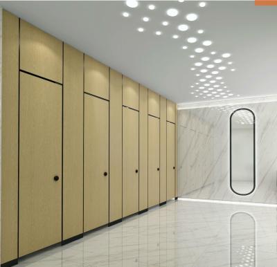 China Aluminum Honeycomb AOGAO Toilet Partition HPL Toilet Partitioning Systems for sale