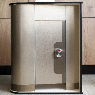 China AOGAO Phenolic Board 18mm HPL Toilet Cubicles Customized Color for sale