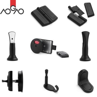 China Standard Bathroom Partition Brackets Black Toilet Cubicle Fittings for sale