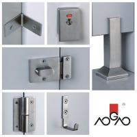 Quality Easy Maintain Toilet Partition Hardware Customizable Toilet Stall Hardware for sale