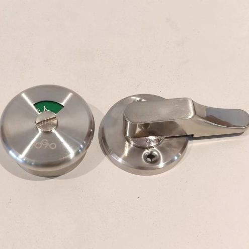 Quality Customizable Restroom Partition Hardware SS Toilet Cubicle Hinges for sale