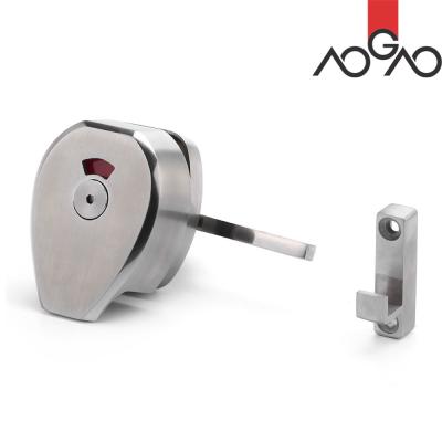 China AOGAO Restroom Stall Door Hardware Toilet Partition Door Hinges Customizable for sale