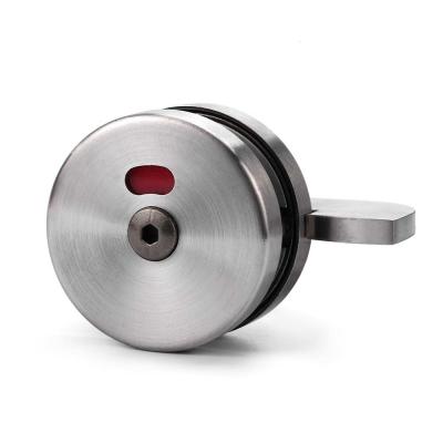 China Alloy Stainless Steel Bathroom Partition Fittings Anti Fingerprint Cubicle Locks for sale