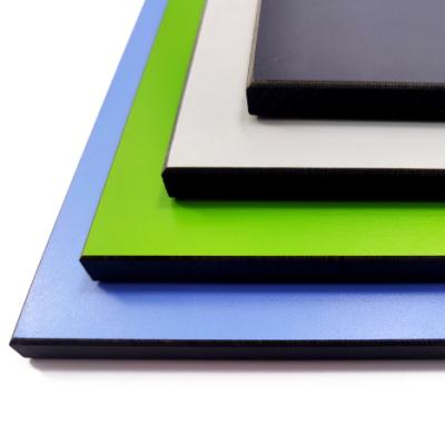 China Blue Green White High Pressure Laminate Panels Waterproof HPL Board for sale