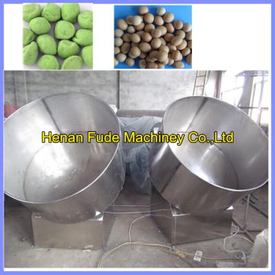 China Small type Peanut coating machine, flour coated peanut machine for sale