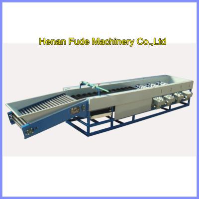 China apple polishing and grading machine, apple cleaning and sorting machine for sale