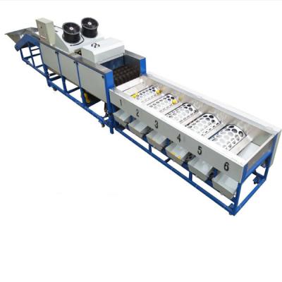 China lemon cleaning waxing and grading machine,lemon waxing and sorting machine,lemon waxing and sorter for sale