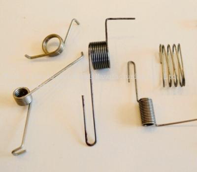China Precision torsional spring apply to toy and electronc,size & plating can OEM per drawings. for sale