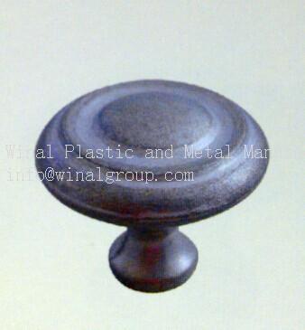 China Traditional cabinet door pull knob,size Dia23.5xH20,Zinc alloy,plating & color can OEM. for sale