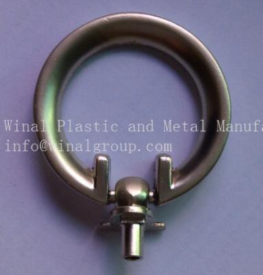 China Nickle plating furniture knob,cabinet accessories,zinc alloy,iron alloy,OEM size & finish. for sale