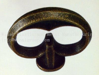 China Mould 20133,cabinet oval knob,L36*W35,zinc alloy,iron,size & finish can be customized. for sale