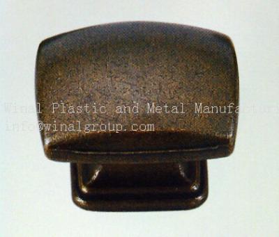 China Antique bronze square drawer knob,diameter 31.5*H25.5,,zinc alloy,iron,OEM size & finish. for sale