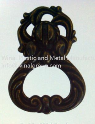 China Tendrils shaped pull ring handle,antique bronze,L65mm*W45mm,durable.OEM size & finish. for sale