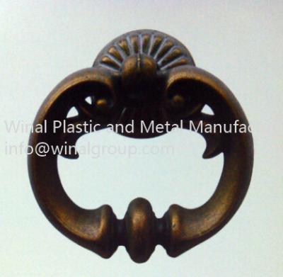 China Antique brass pull ring door handle,furniture drawer handle,L70mm*W64mm.decorated&durable. for sale