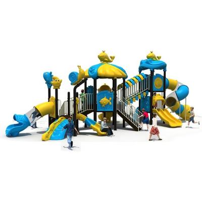 China hot-sale kids outdoor playground items slide equipment for sale