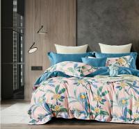 China 100% Cotton Luxury Print Fitted Bedsheet Duvet Cover Bedding Set OEKO-TEX Certified for sale