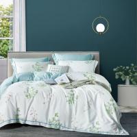 China Flowers Plants Organic Tencel Sheets for sale