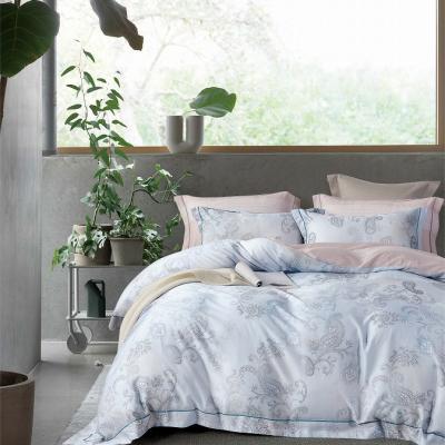 Cina Insiemi della lettiera di 100% Tencel ed insieme di seta della lettiera della copertura 4pc del piumino in vendita