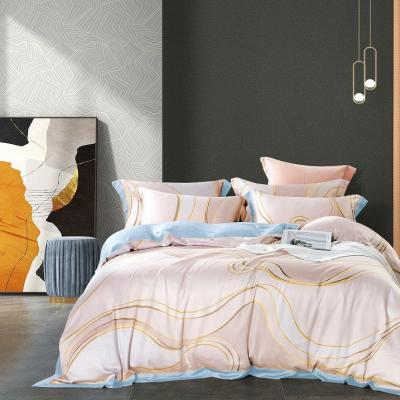Cina Multi strati di stampa a colori 60S Ring Spun Floral Cooling Tencel in vendita