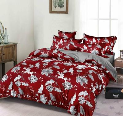 Cina La lettiera domestica di Microfiber del tessuto mette il multi poliestere 100% di stampa a colori 4 pc federa e copertura del piumino in vendita