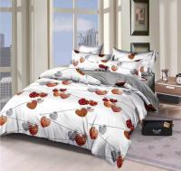 China Brushed Microfiber Pintuck Duvet Cover Set 100% Polyester Custom Size Bedding for sale