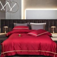 China 100% Bamboo Fiber Bed Linen Bedding Sets Custom Size 40°C Washable for sale