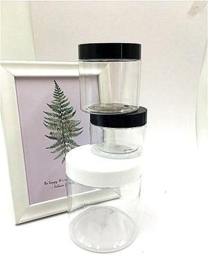 Cina La spezia pura di plastica del barattolo 100ml dell'animale domestico cosmetico stona l'imballaggio in vendita