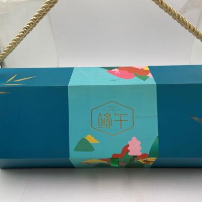 China Custom Zongzi paper box eco custom handmade paper gift box luxury cardboard paper box with your logo gold foil for sale