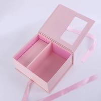 China Black Magnetic Biodegradable Packaging Wedding Gift Flower Box Packaging for sale