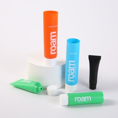 China Personalized Colors PE Customized Colors Plastic Tube for Toothpaste 5ml 10ml 15ml Sample Tube Cosmetic Packaging for sale
