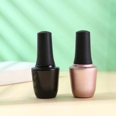 China Glass Nail Polish Bottle with Cap and Brush Customized Design from Private Label for sale