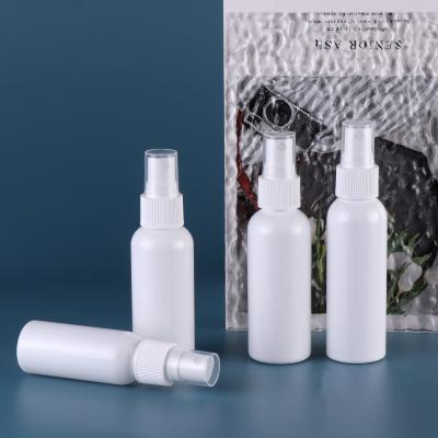 China 20ml30ml50ml60ml100mlPET Round Fine Mist Spray Bottle Plastic Container Custom Logo Pump Sprayer for Beach and Pool Days for sale