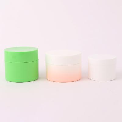 China 5g 10g 15g Small Eco Friendly Beauty Cream Jars for Empty Body Butter PP Container Plastic Soft Touch Cosmetic Jar Skin Care for sale