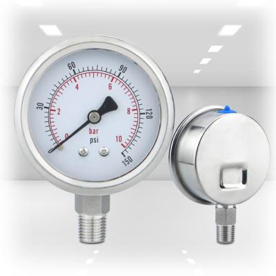 Cina Indicatori di pressione in acciaio inossidabile per uscita in vendita