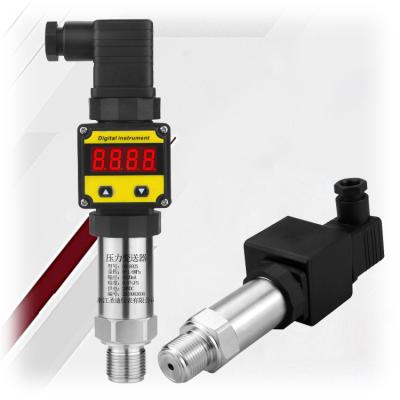 China 4-20ma 0-5v LED Digital Waterproof Liquid Pressure Sensor with Smart Fire Controlling for sale