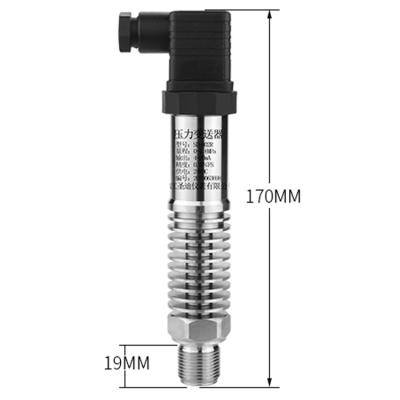 China Standard 24V DC Power Supply High Temperature Pressure Transducer for Water Gas Thread G for sale
